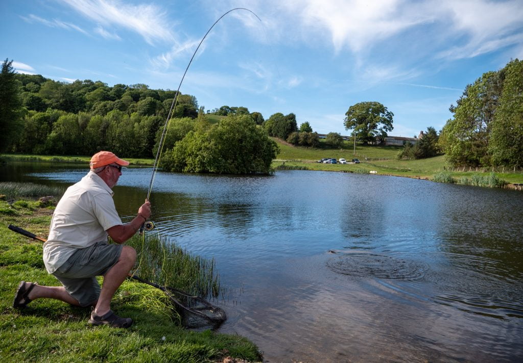 First Trip after Lockdown to Wal Goch Trout Fishery - The Fly Shop