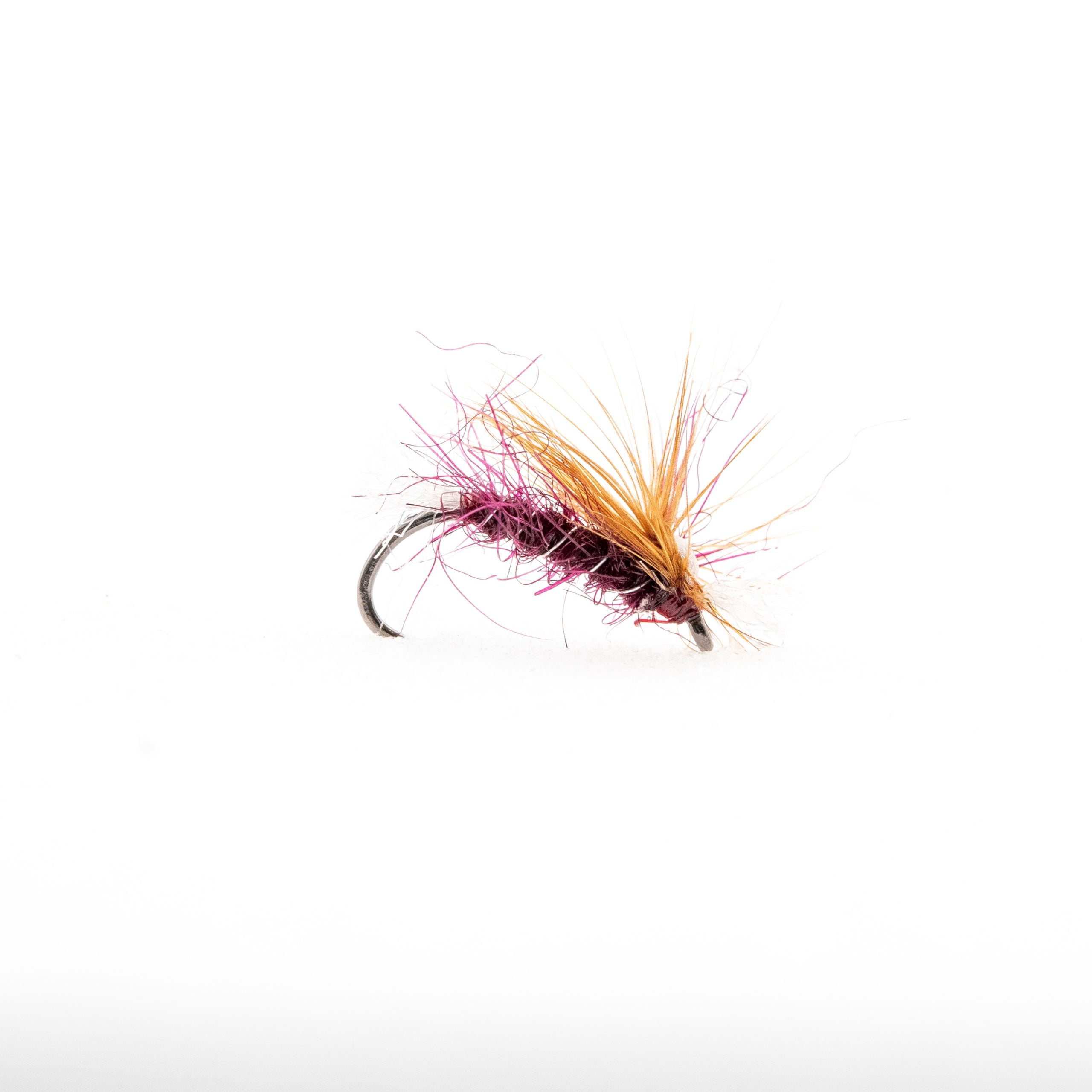 Barbless Cripple Midge Fiery Claret - The Fly Shop