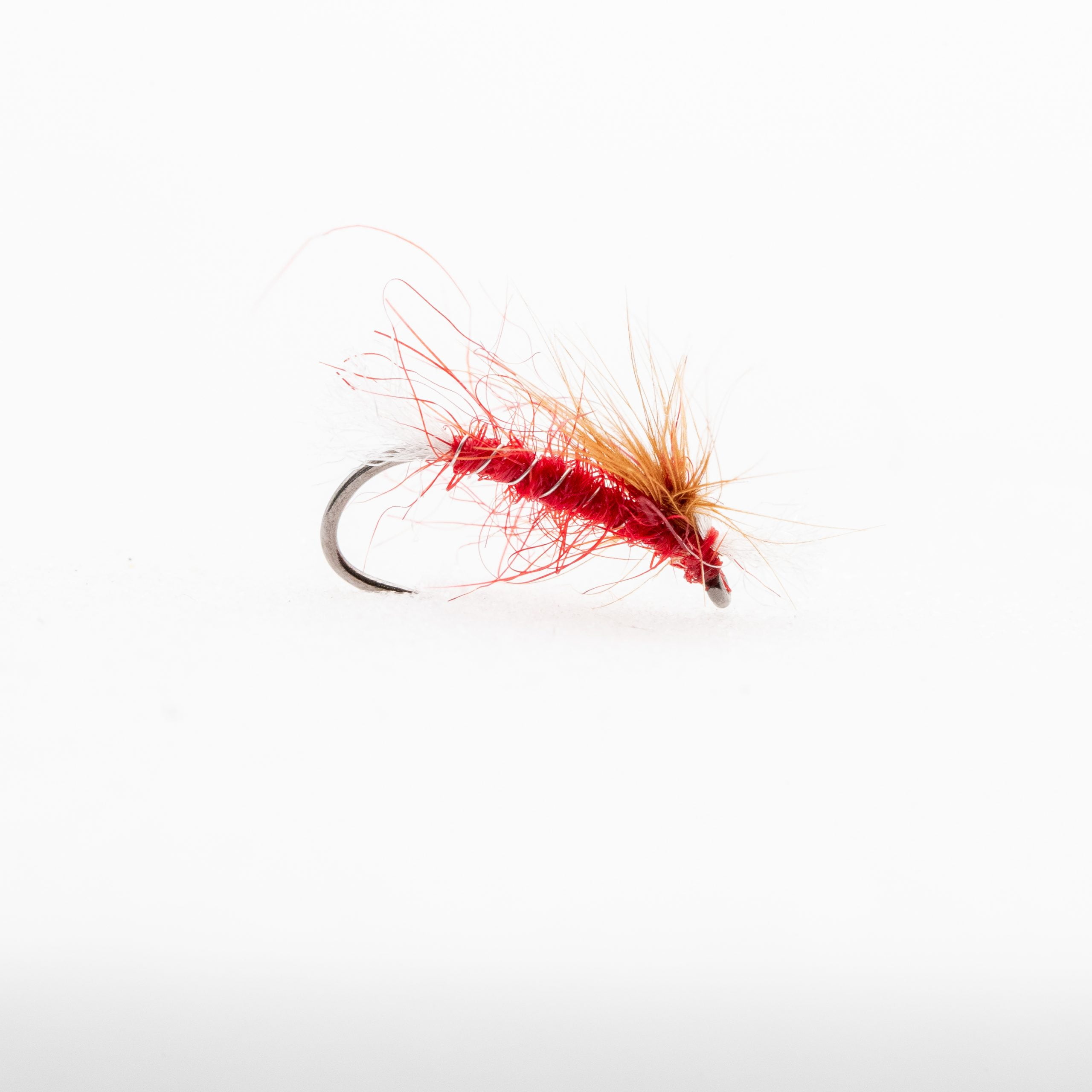 Barbless Cripple Midge Red - The Fly Shop Barbless Cripple Midge Red