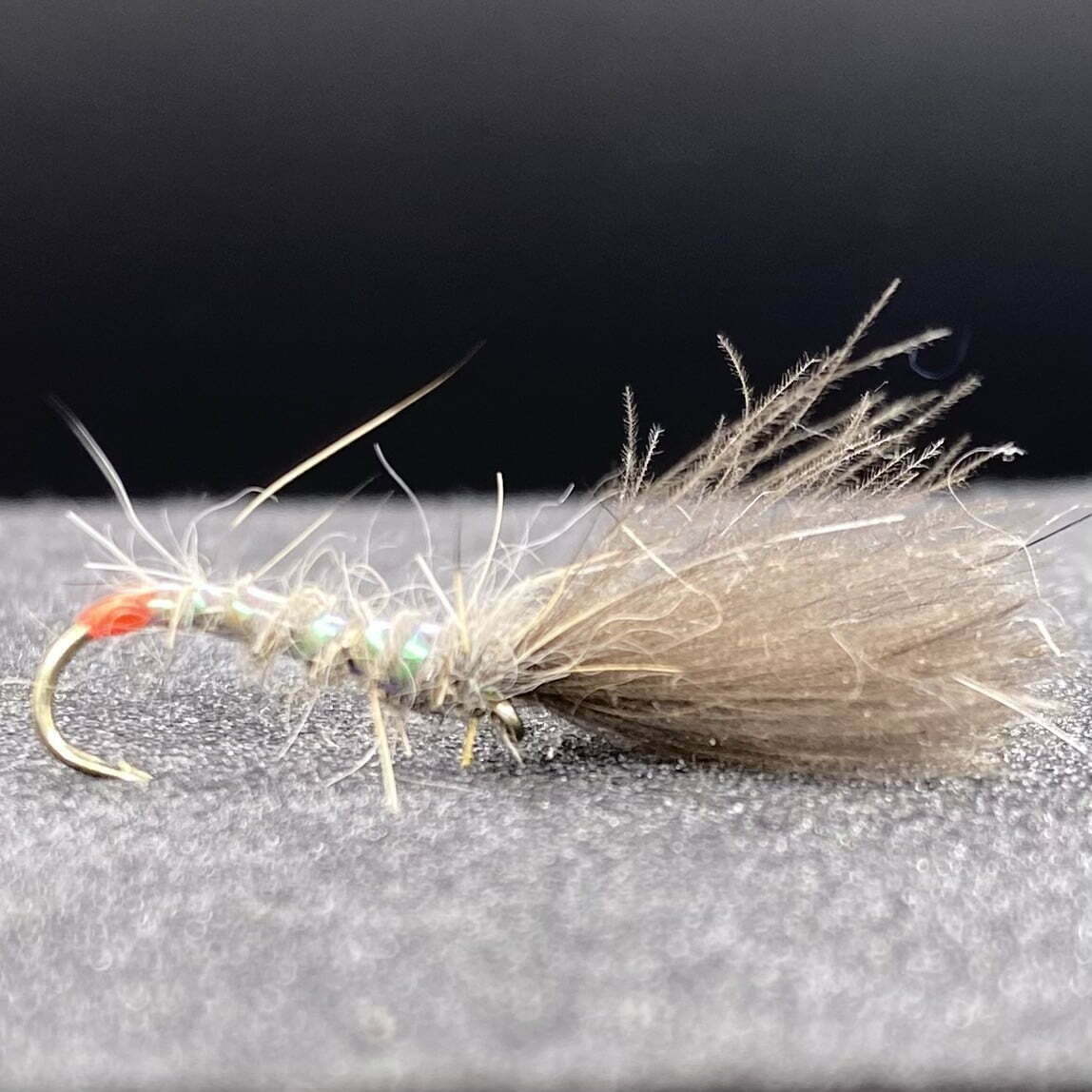 Red Butt Hare's Ear Shuttlecock - The Fly Shop
