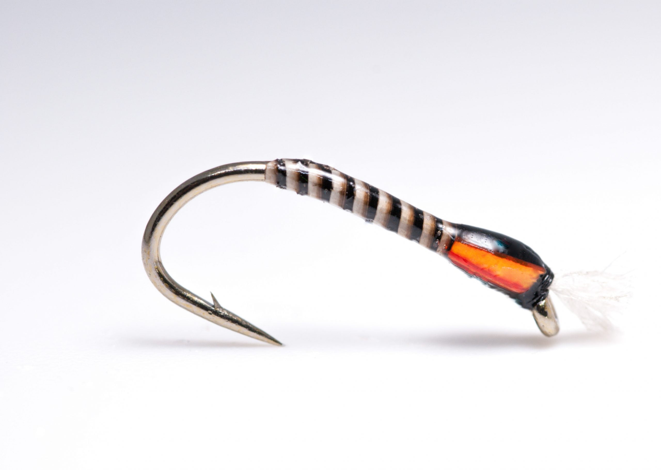 Black Quill Buzzer with white breathers designed for Rutland water